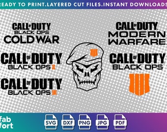 Call of Duty Svg | Etsy