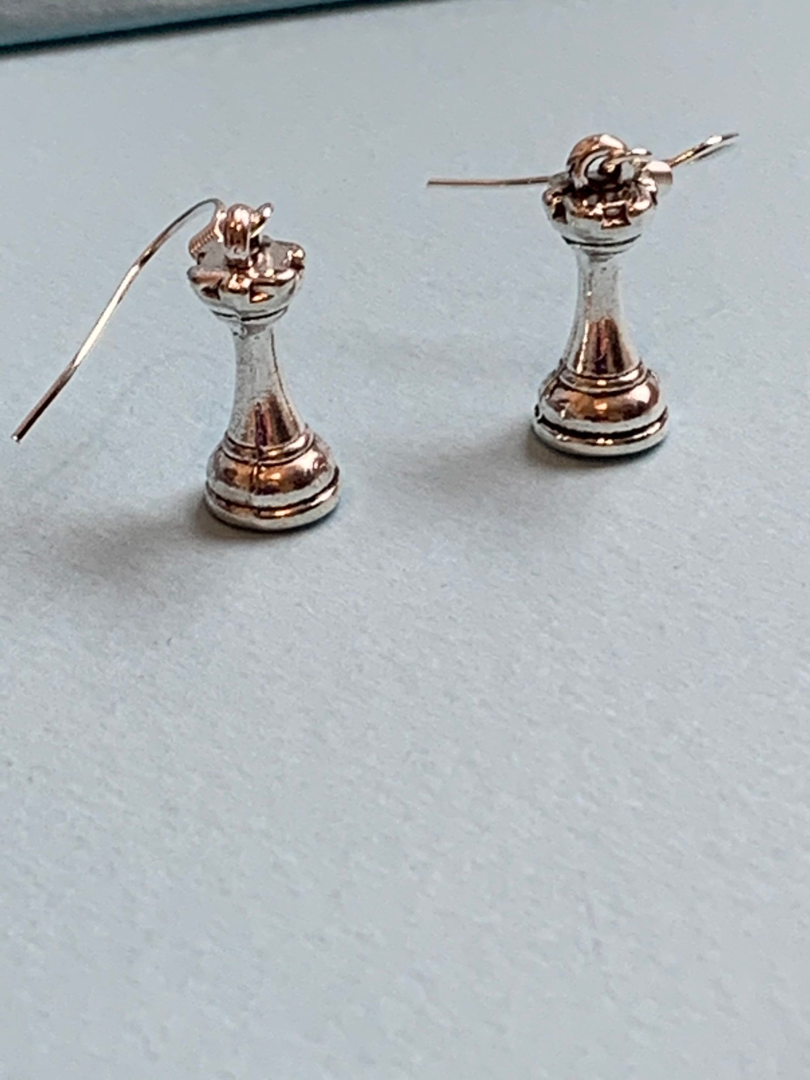 Chess Pieces Dangle Earrings, Quirky Jewellery, Funky, Cute and Fun ...