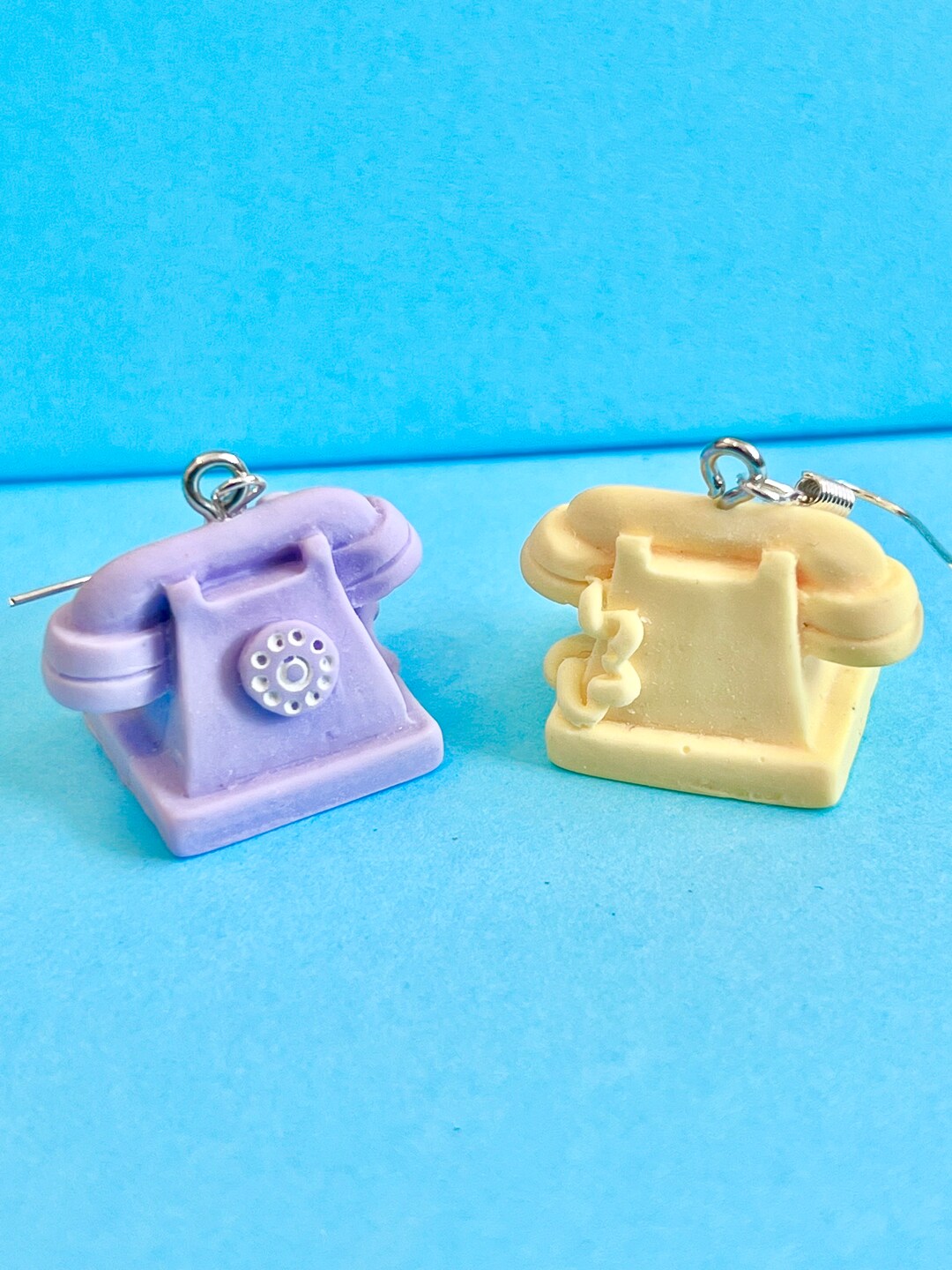 Telephone Dangle Earrings, #RETRO, Funky, Fun, Cute and Quirky 80's ...