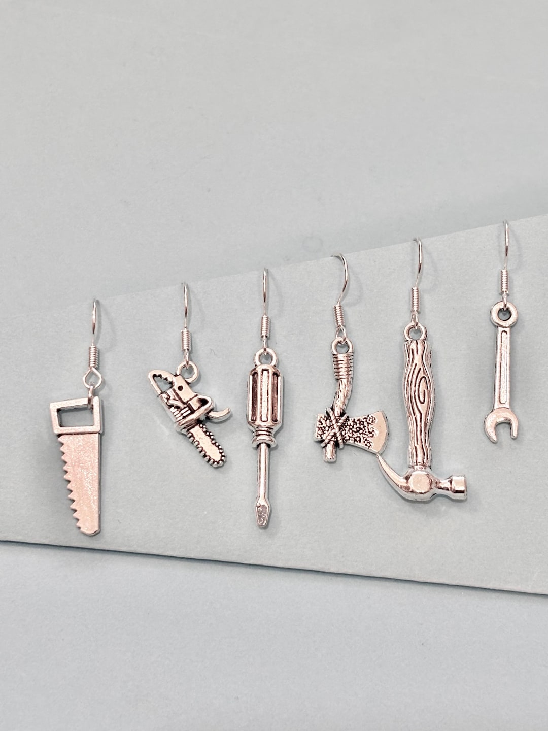 Tool Dangler Earrings Fun and Funky - Etsy UK