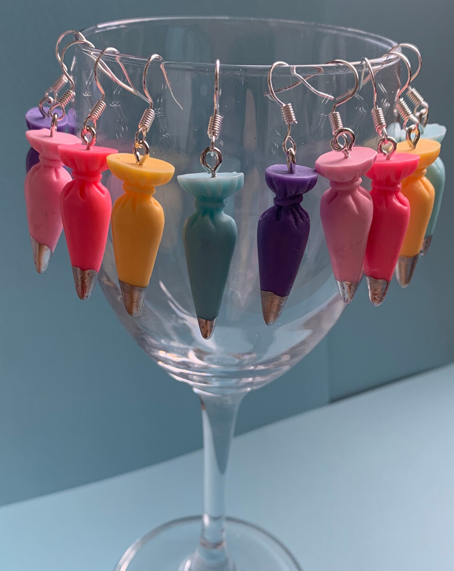 Icing Bag, Cake Making, Baking, Cooking Earrings, Funky Earrings ...