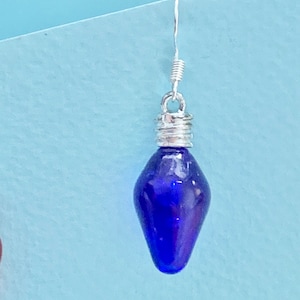 Light Bulb Dangle Earrings, Fun Funky, Dangle, Dangler Retro Earrings ...