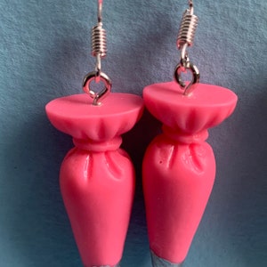 Icing Bag, Cake Making, Baking, Cooking Earrings, Funky Earrings ...