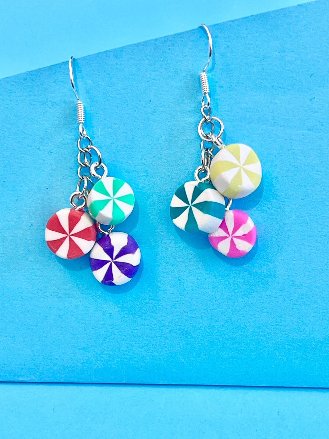 Sweet Cluster Dangle Earrings #candy #sweetie #food - Etsy