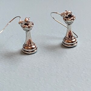 Chess Pieces Dangle Earrings, Quirky Jewellery, Funky, Cute and Fun ...