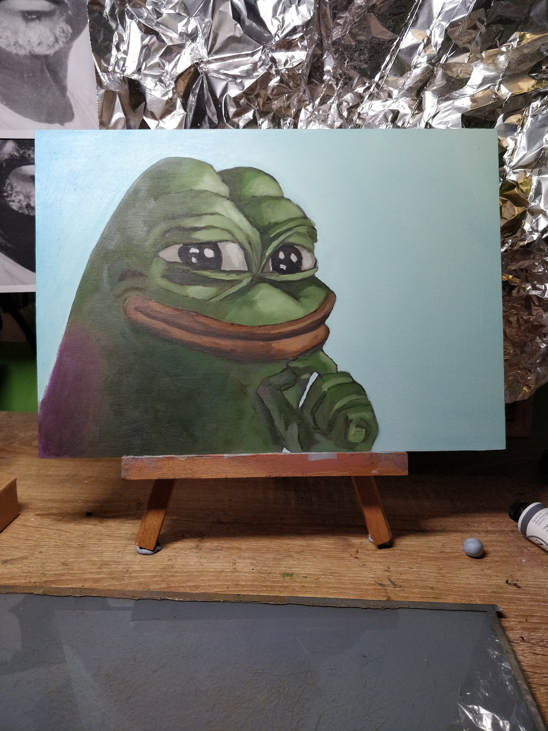 Smug Pepe - Etsy