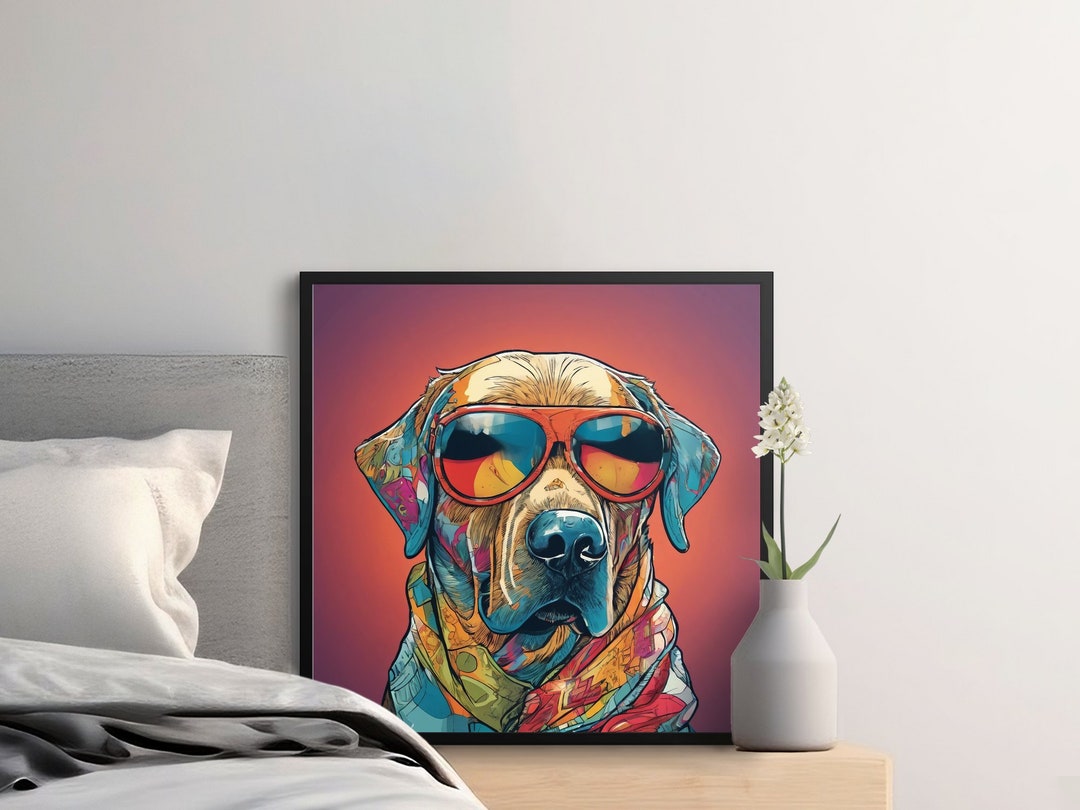 Labrador Dog in Sunglasses Digital File Only - Etsy