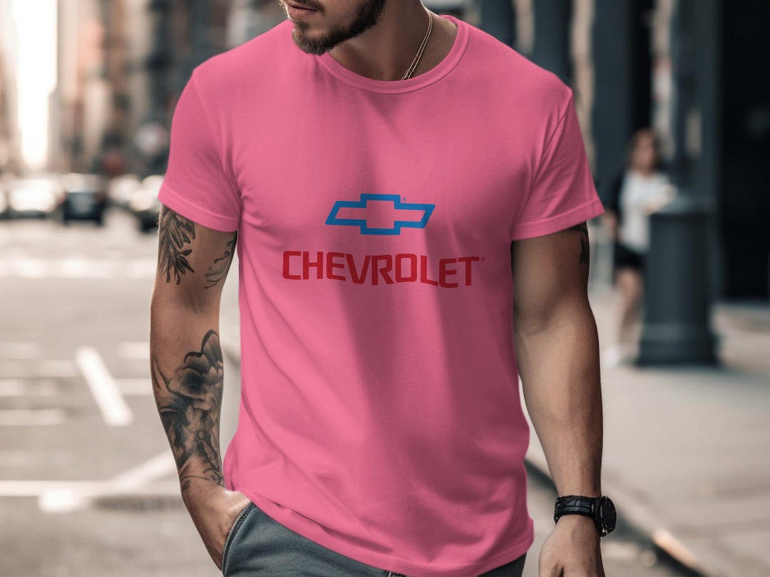 Chevrolet Logo T-shirt, Classic Chevy Design Tee, Car Enthusiast Gift ...