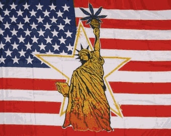 Marijuana Flag | Etsy