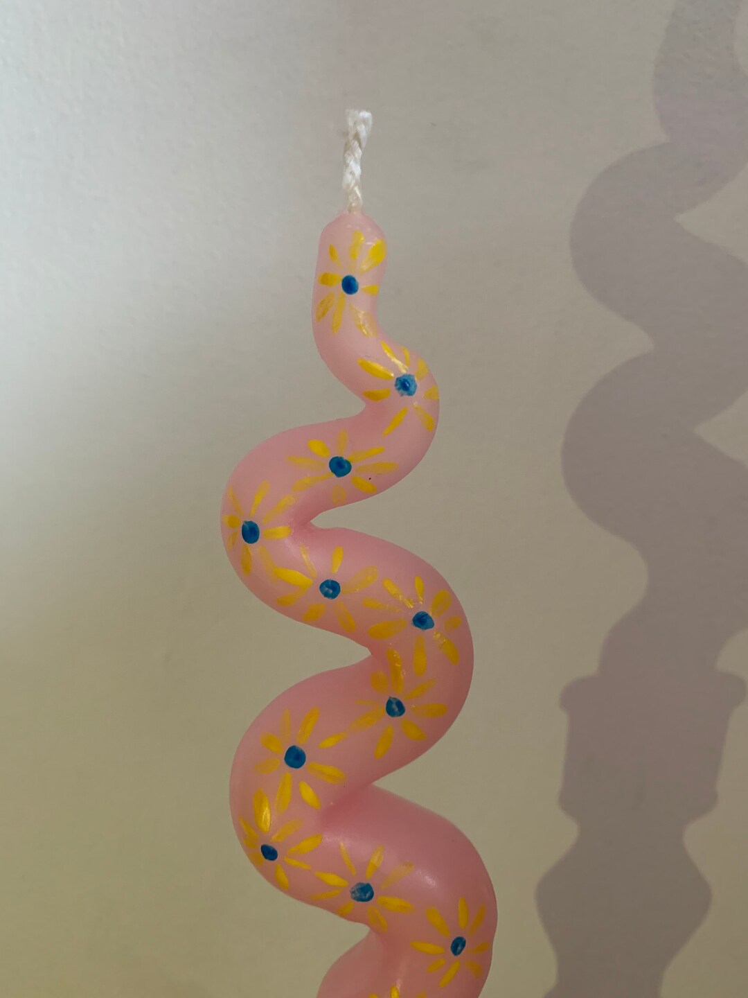 Hand Moulded and Painted Dinner Candles - Etsy