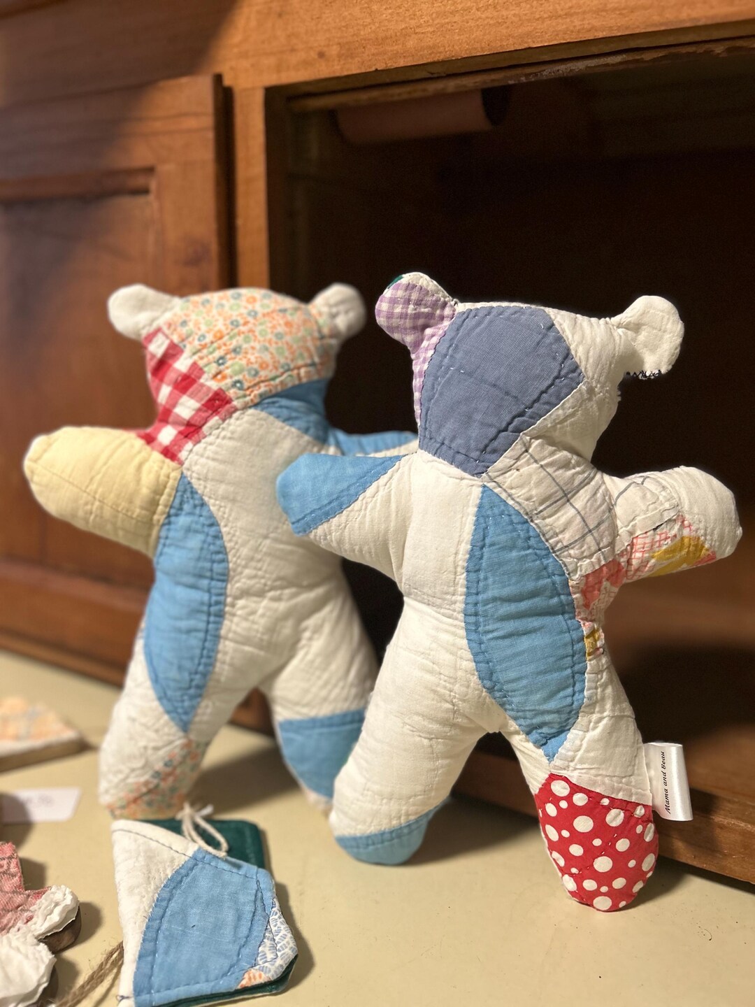 Quilted Teddy Bears - Etsy