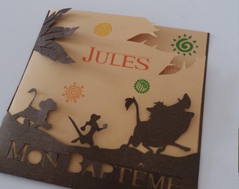 Baptême roi lion | Etsy France