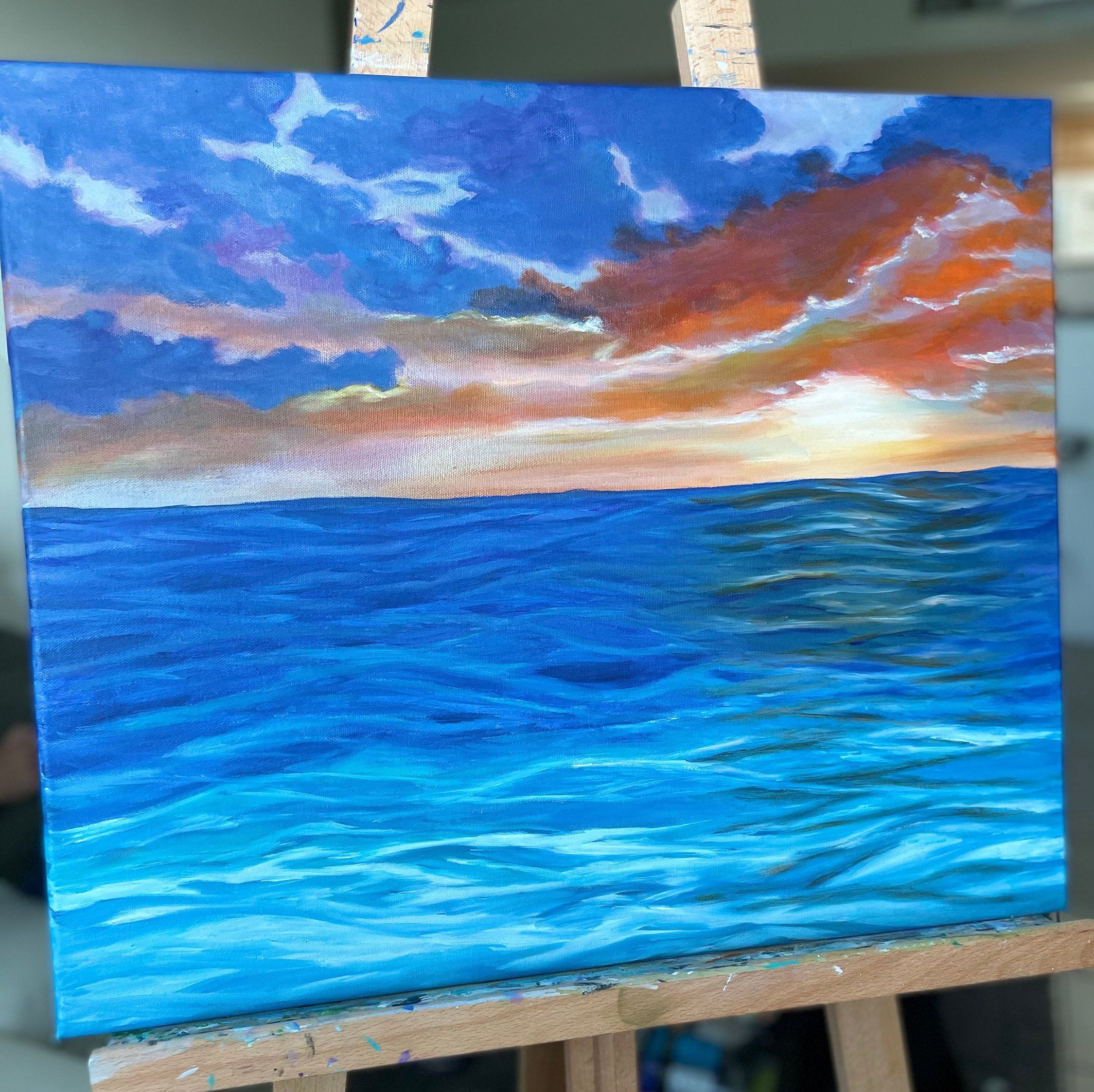 Deep Ocean Art ,oil Paining on Canvas Wall Decoration Home Decoration ...