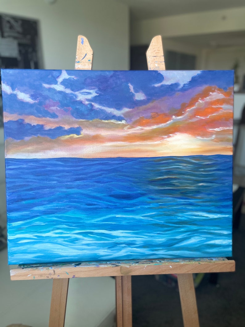 Deep Ocean Art ,oil Paining on Canvas Wall Decoration Home Decoration ...