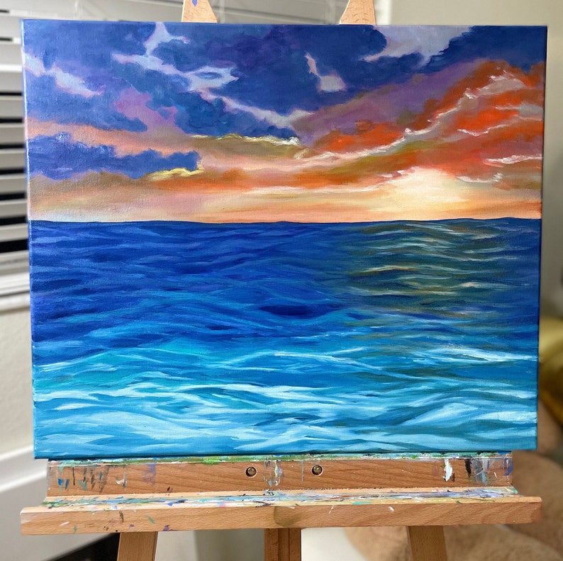 Deep Ocean Art ,oil Paining on Canvas Wall Decoration Home Decoration ...