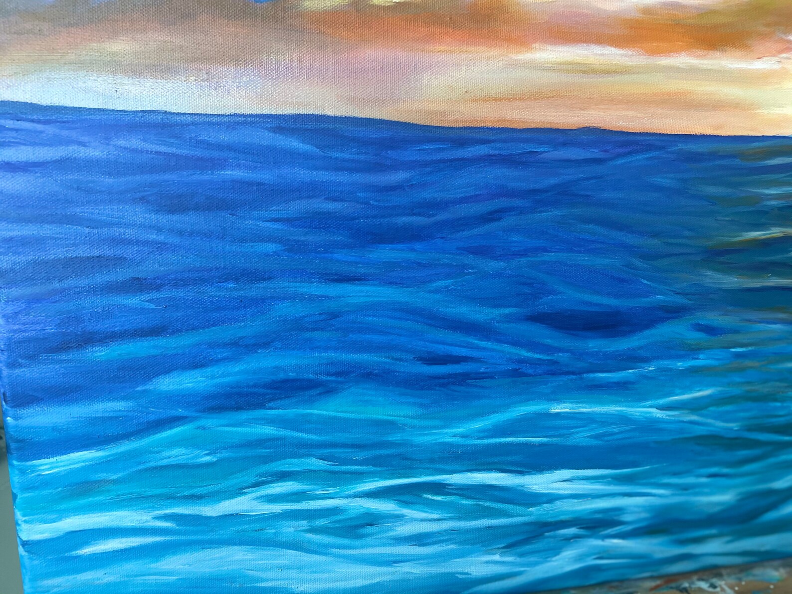 Deep Ocean Art ,oil Paining on Canvas Wall Decoration Home Decoration ...