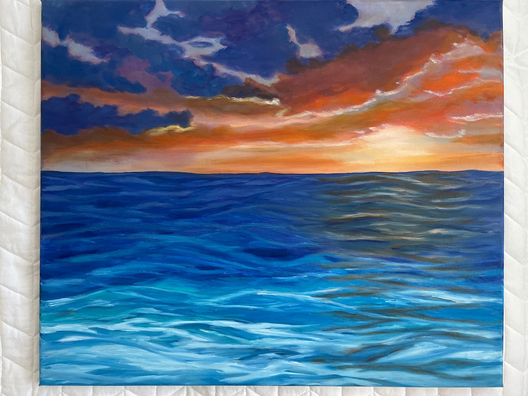 Deep Ocean Art ,oil Paining on Canvas Wall Decoration Home Decoration ...