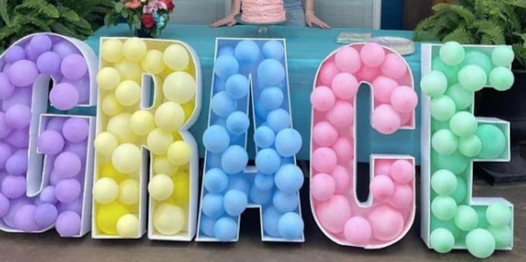 Marquee Letters and Marquee Numbers Template 1ft - 7ft COMPLETE BUNDLE ...