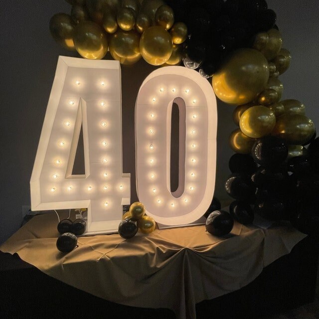 1ft 7ft Mosaic All Numbers 0-9 2ft 7ft All Letters A-Z - Etsy