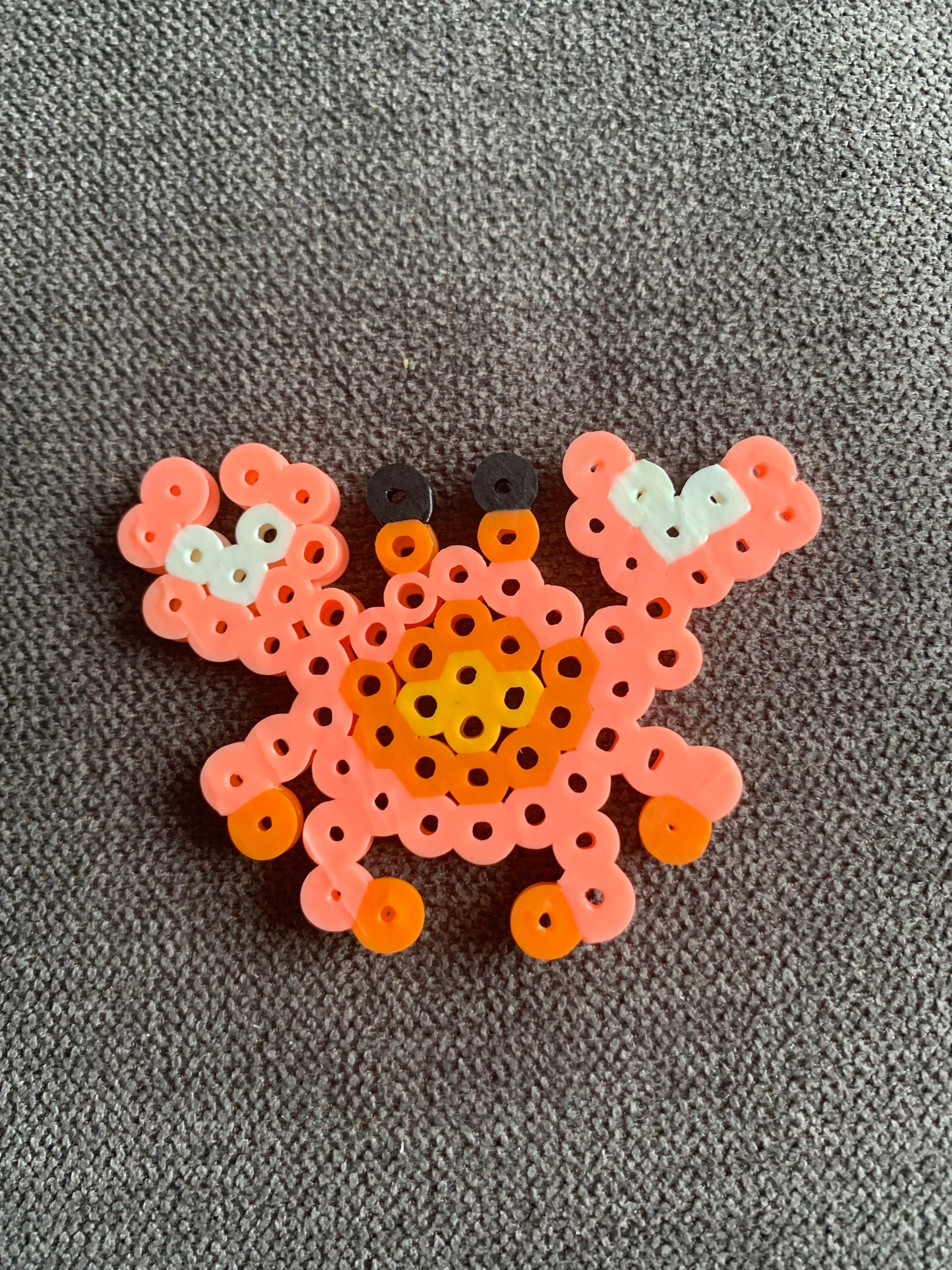 Crab perler beads | Etsy