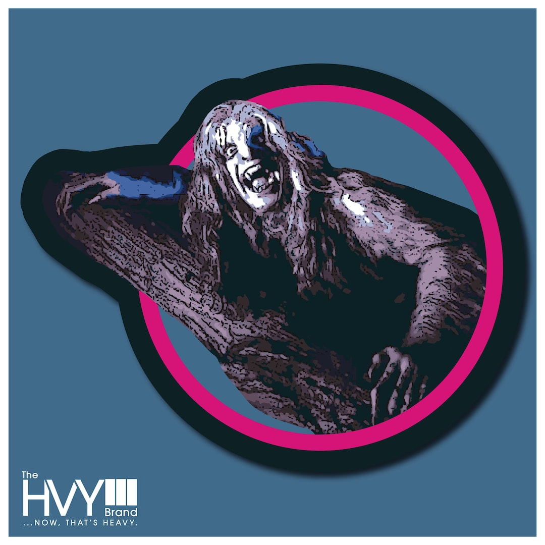 Bark at the Moon Die Cut Sticker Vinyl Decal / Flexible Magnet Ozzy ...