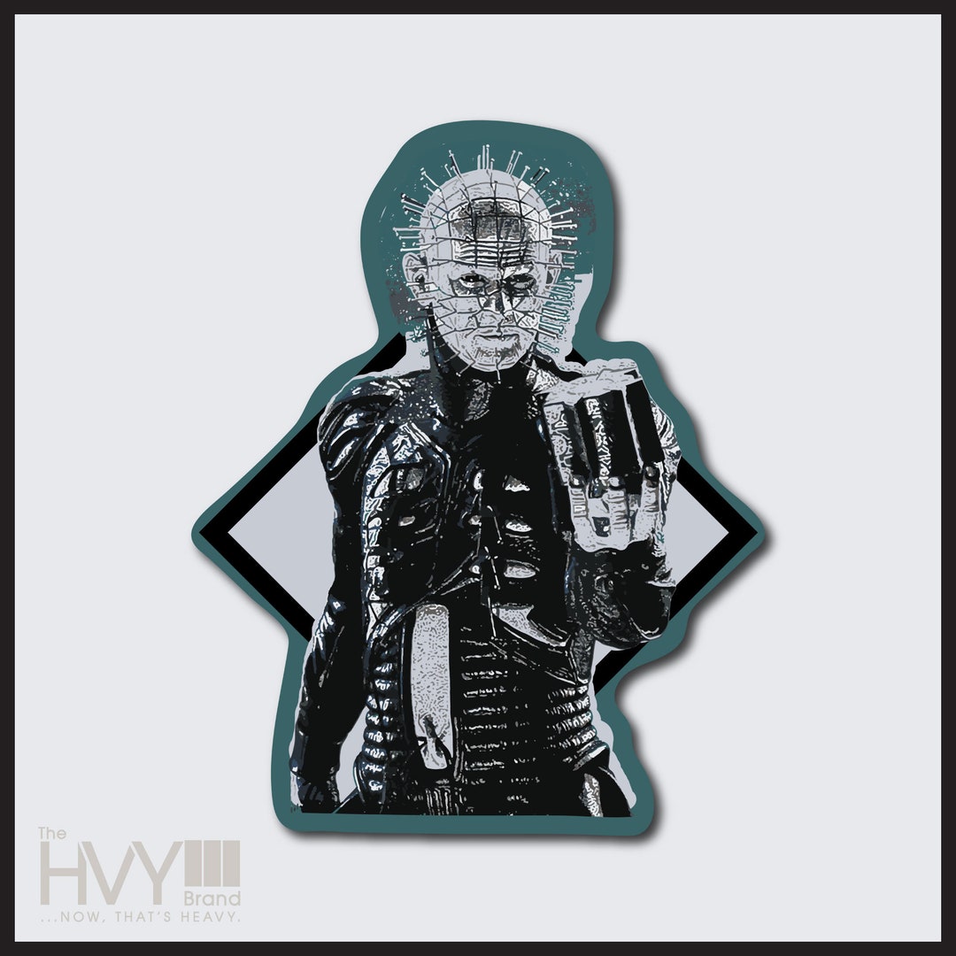 Pinhead Die Cut Sticker Vinyl Decal / Flexible Magnet Hellraiser Die ...