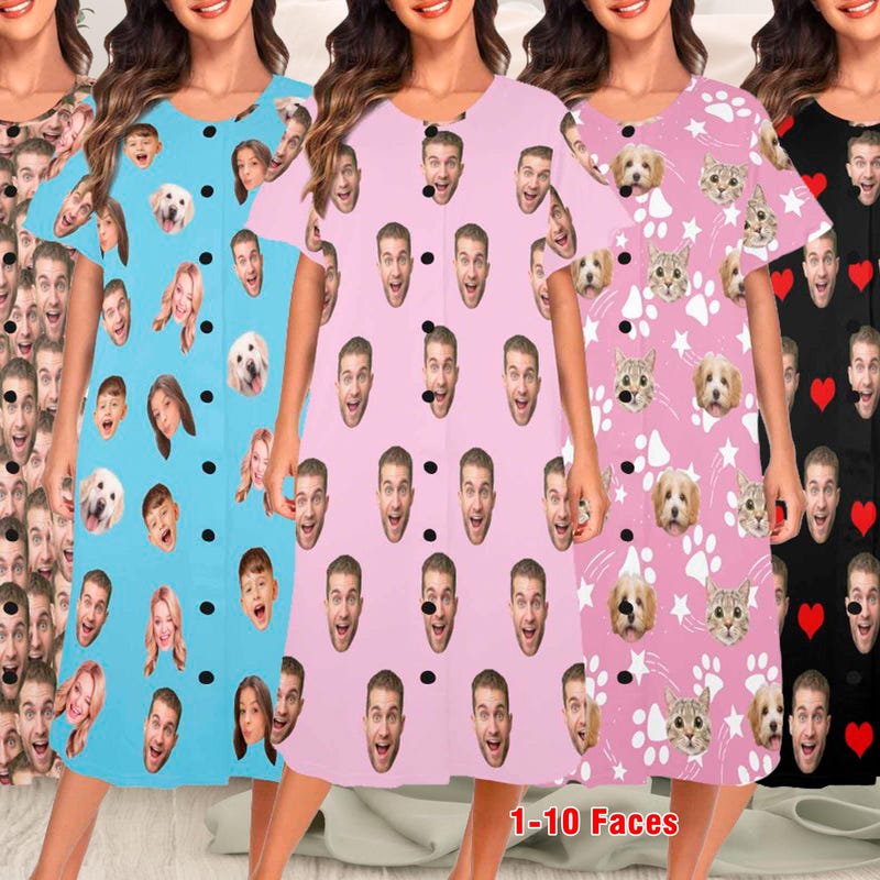 Custom Photo Dress - Etsy