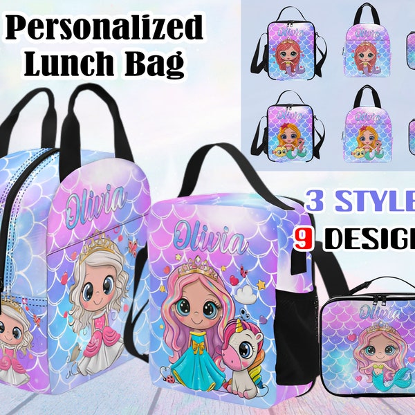 Custom Girl Lunch Box - Etsy