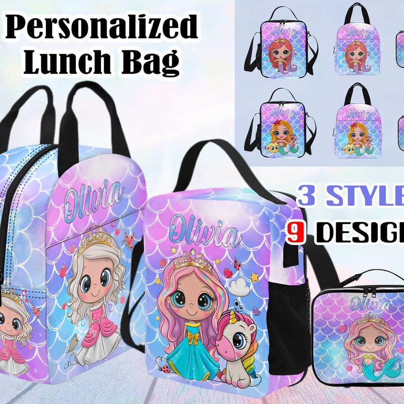 Girls Lunch Box - Etsy