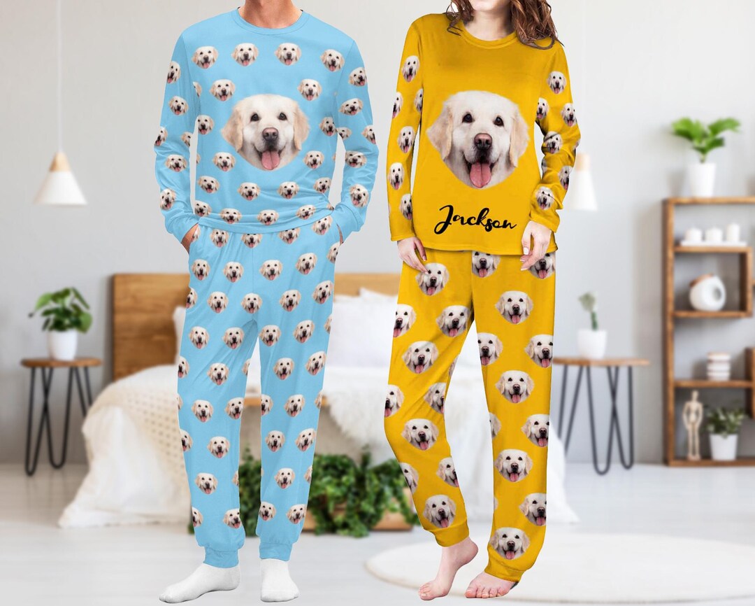 Custom Photo Pajamas, Family Face Pajamas, Pajamas Pants, Custom ...