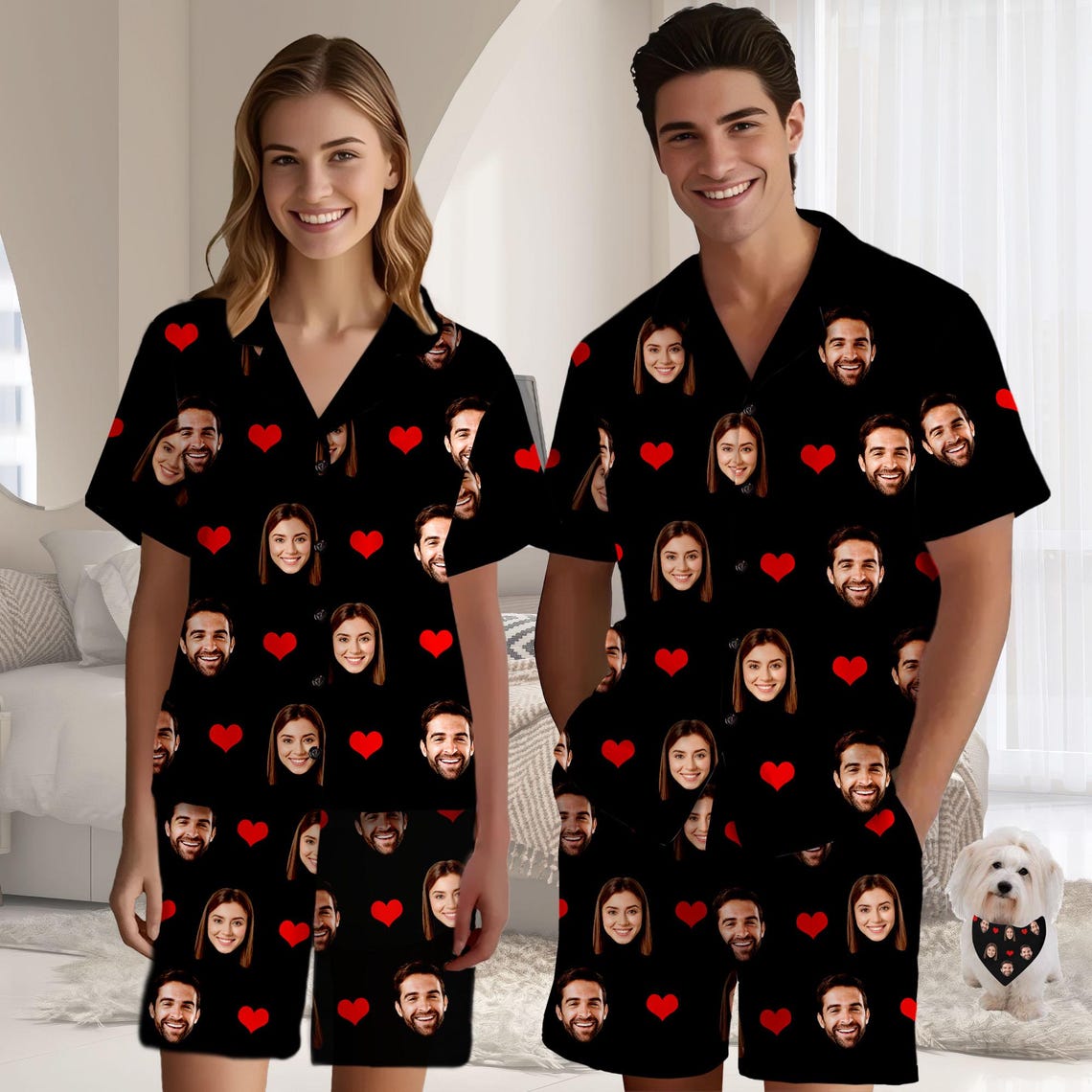 Custom Face Pajamas: Personalized Photo Pajama Set - Etsy