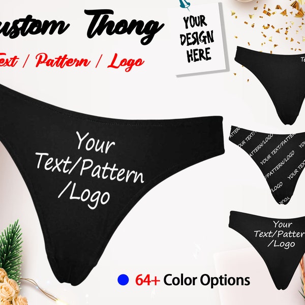 Thong Panties - Etsy