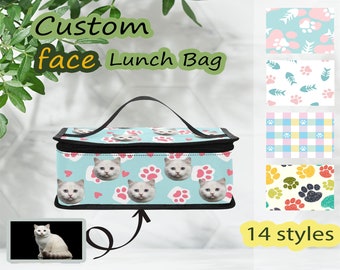 Custom Cat Lunch Bag - Etsy