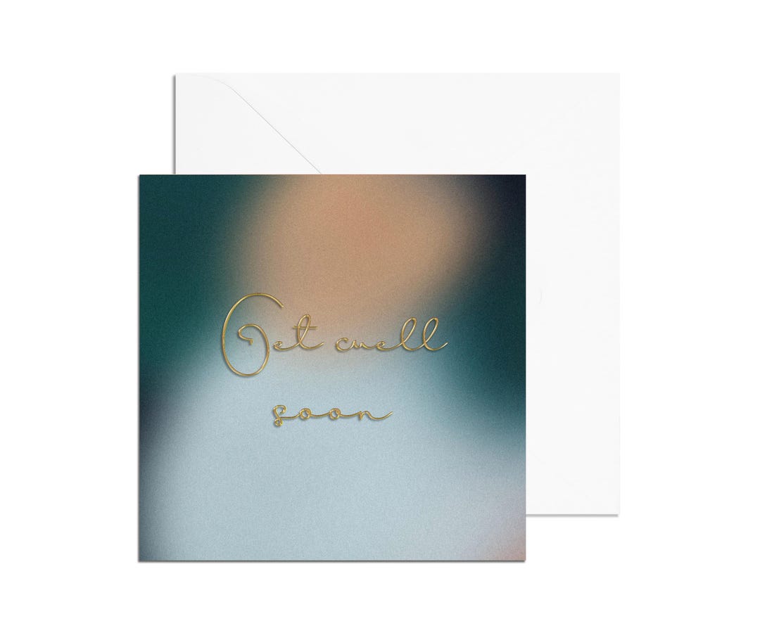 Petite Get Well Soon Card - Etsy Canada