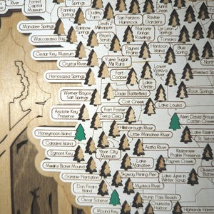 Florida State Parks Interactive Map, Tracking Map for Travel, Outdoor ...