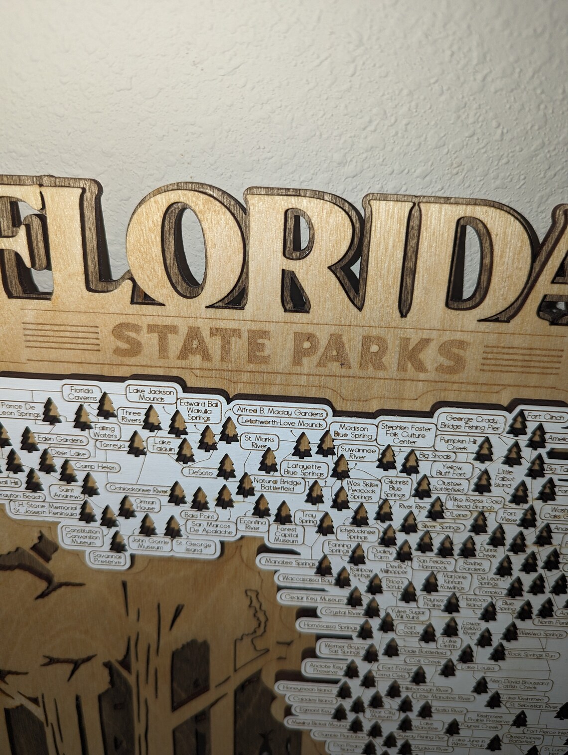 Florida State Parks Interactive Map, Tracking Map for Travel, Outdoor ...