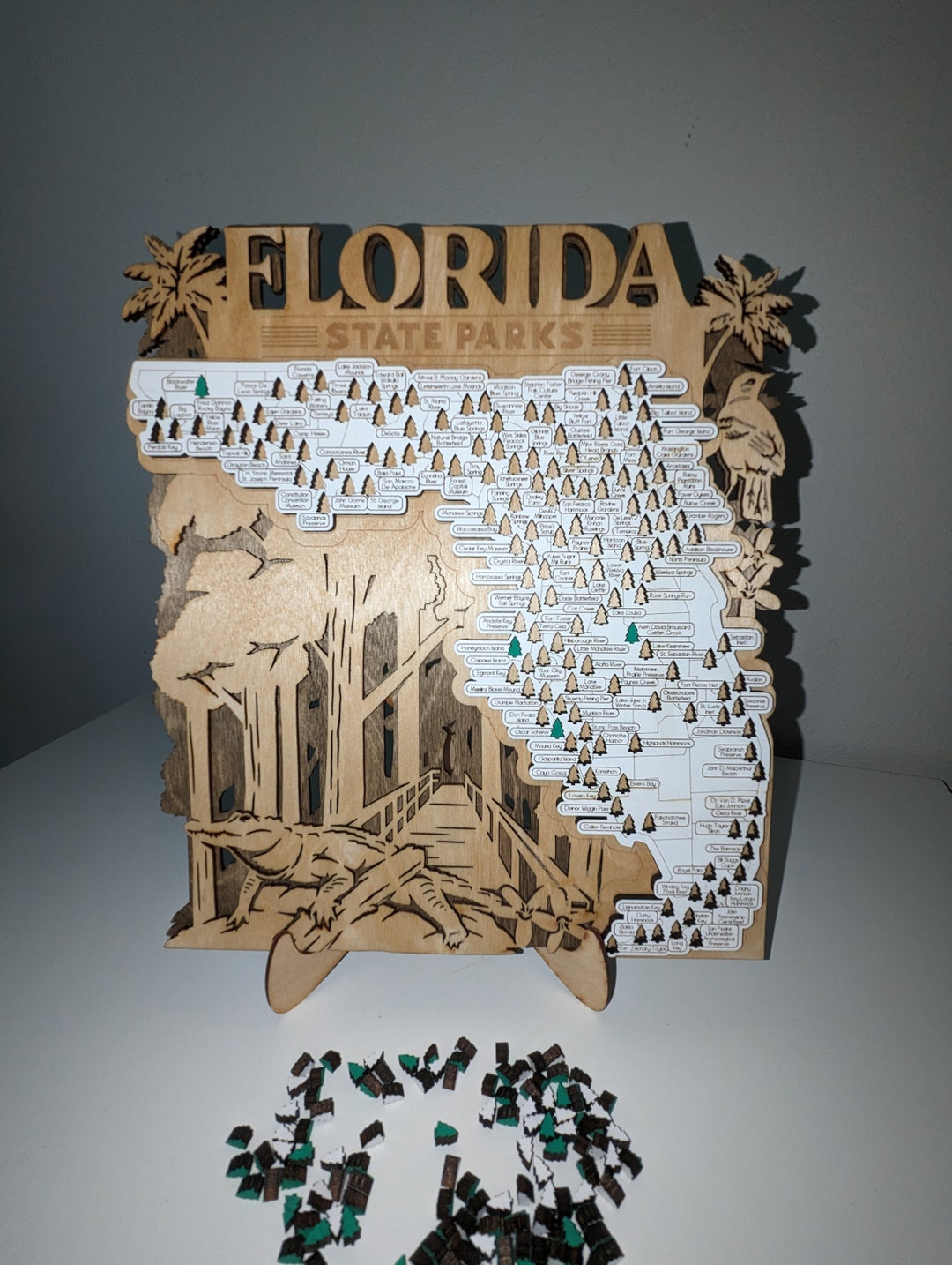 Florida State Parks Interactive Map, Tracking Map for Travel, Outdoor ...