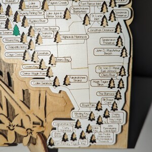 Florida State Parks Interactive Map, Tracking Map for Travel, Outdoor ...