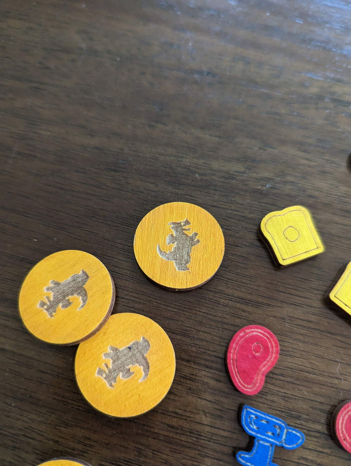 217 Wood Game Tokens for Flamecraft, Flamecraft Upgrade, Boardgame ...