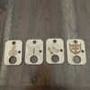 217 Round Wood Game Tokens for Flamecraft, Goods Tokens, Flamecraft ...