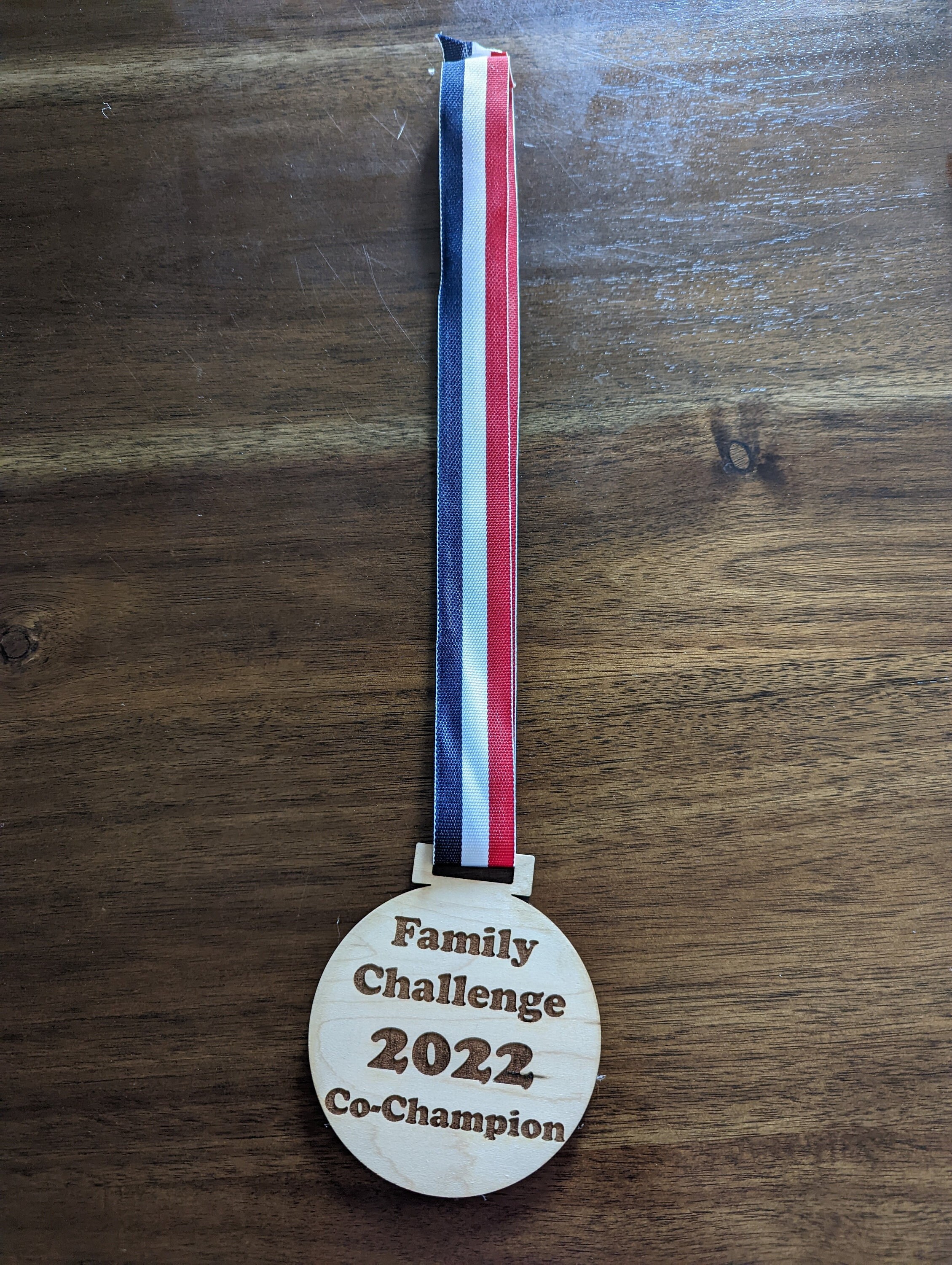 Custom Wooden Medal, Medal With Ribbon, Award With Custom Engraving ...