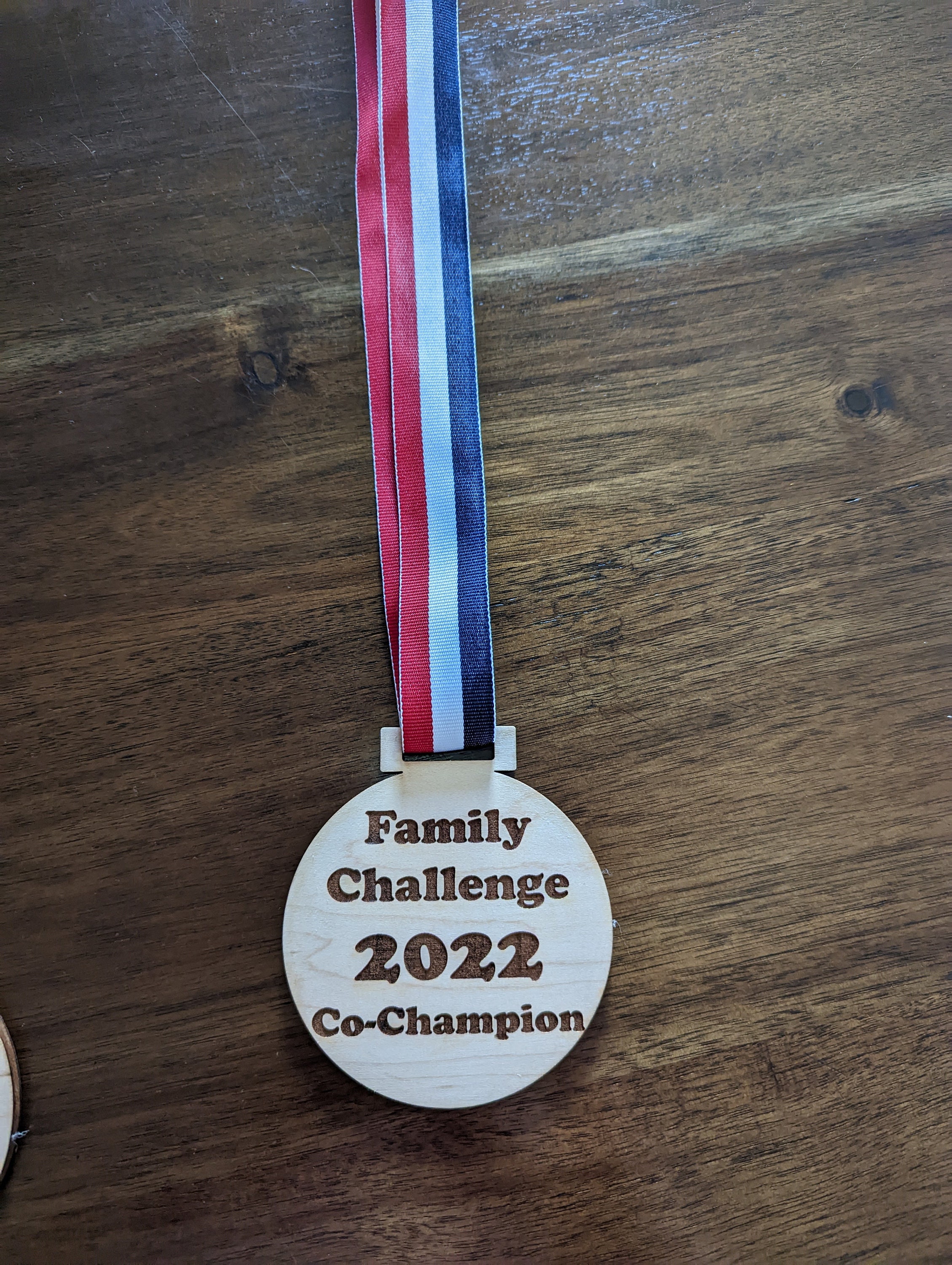 Custom Wooden Medal, Medal With Ribbon, Award With Custom Engraving ...