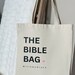 Bible Bag, Bag for Bible, the Bible Bag, Cavnas Bag, Washable Bag ...