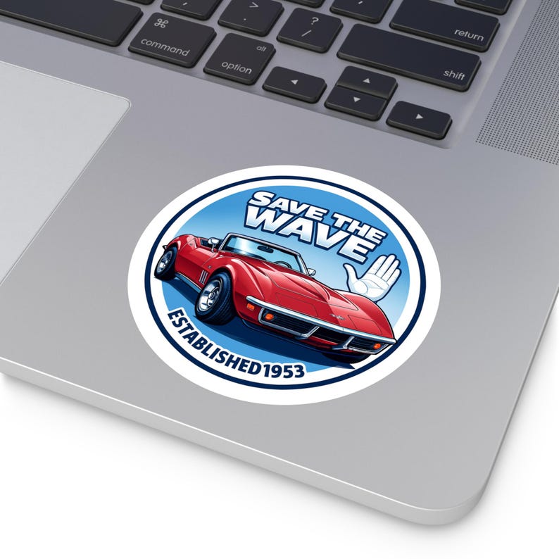 Corvette Sticker 3rd Gen Corvette Decal C3 Corvette Accessory Gift for ...