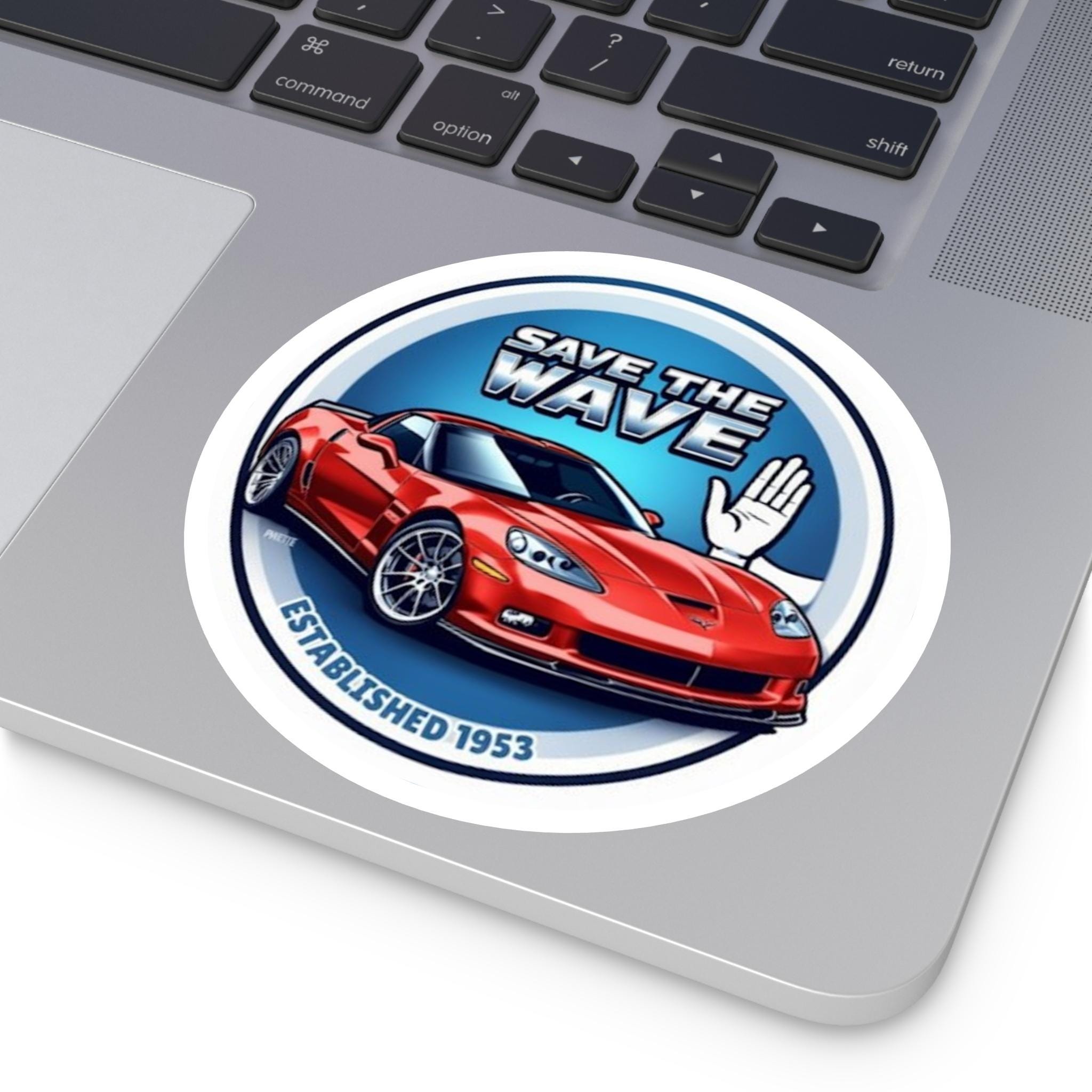 Corvette Sticker 6th Gen Corvette Decal C6 Corvette Accessory Gift for ...