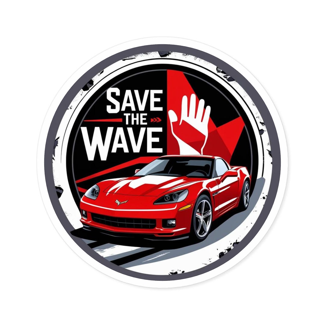 Corvette Sticker Limited Edition Corvette Decal Gift for Corvette Owner ...