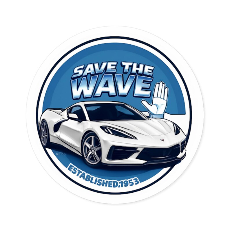 Corvette Sticker 8th Gen Corvette Decal C8 Corvette Window Gift for ...