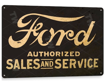 Metal Ford Sign | Etsy