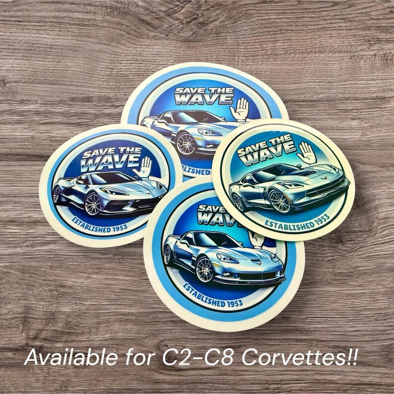 Corvette Sticker 5th Gen Corvette Decal C5 Corvette Accessory Gift for ...