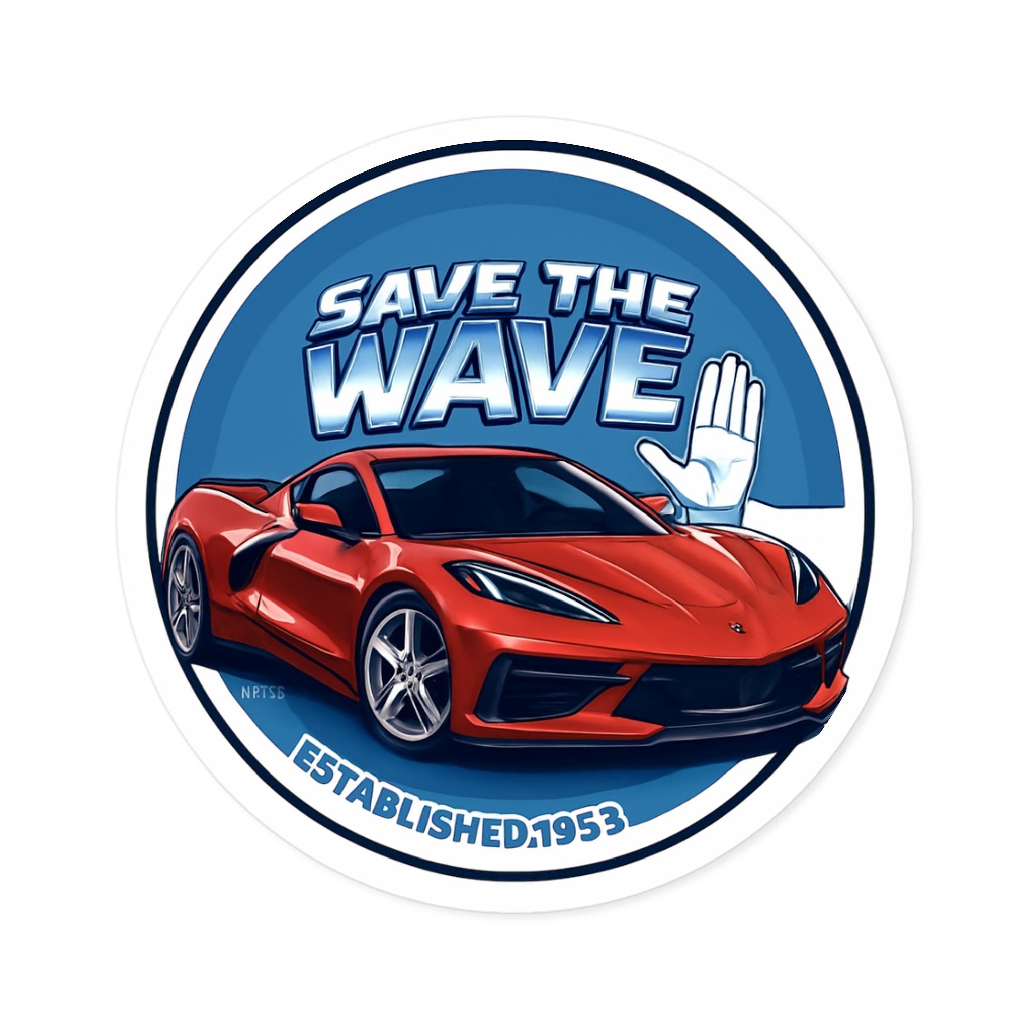 Corvette Sticker 8th Gen Corvette Decal C8 Corvette Window Gift for ...